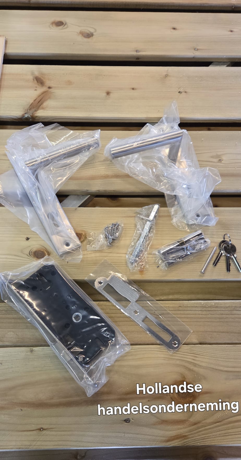 douglas poort met stalen frame